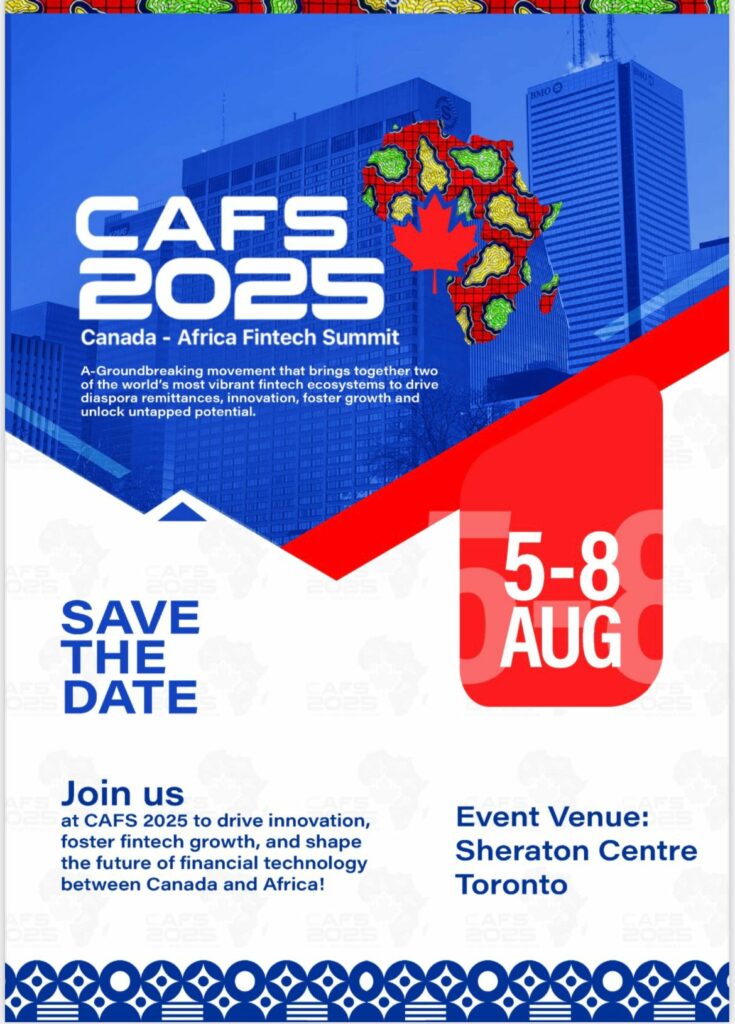 Canada-Africa Fintech Summit (CAFS) 2025 – Africa Fintech Network